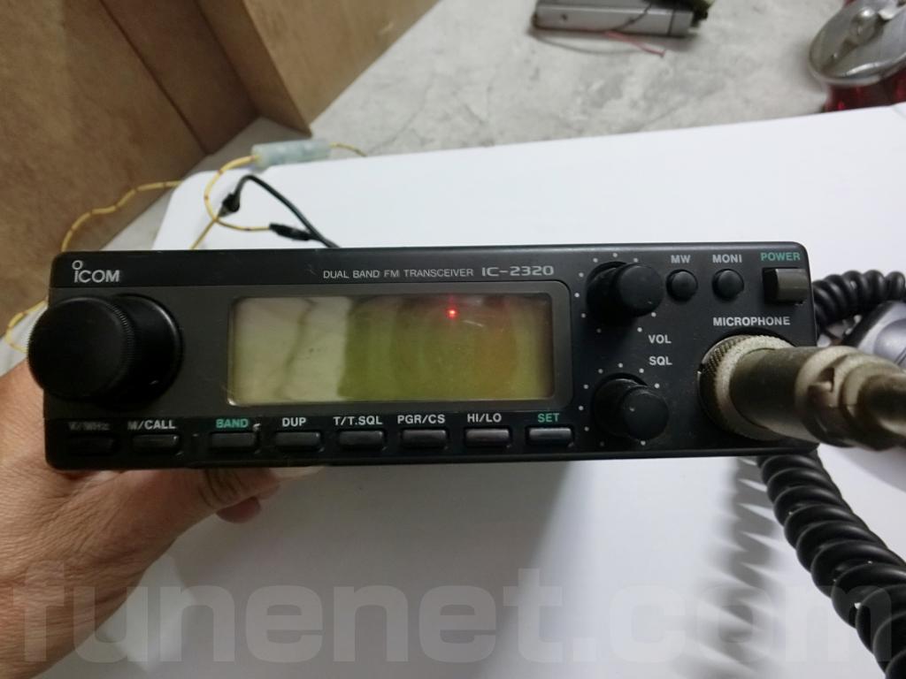 i COM DUAL BAND FM TRANSCEIVER IC-2320 | 船ネット